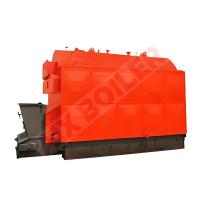 China DZL 8 Ton Moving Chain Grate Rice Husk Biomass Coal Fired Steam Boiler for sale