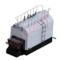 China DZL 10 Ton Horizontal Auto Feeding Wood Pellet Biomass Steam Boiler Energy Saving Low Fuel Cost Chain Grate for sale