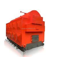 China DZH Series 2 Ton Hand Fired Biomass Coal Wood Pellet Fixed Grate Steam Boiler Industrial Use for sale