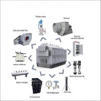 China 1000kg/h Steam Evaporation Series Biomass Steam Boiler Stable Performance for sale