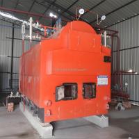 China DZH Horizontal Packaged Industrial Biomass Fired Steam Boiler 2 Ton High Pressure Easy Operation for sale