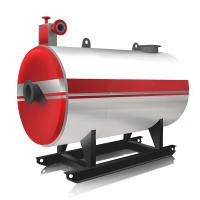China 2100 kw  Industrial Horizontal Oil Natural Gas Thermal Oil Boiler Top Burner for sale