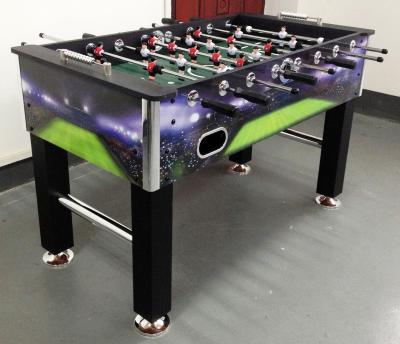 China Kiker Match Football Game Table Comfortable Soft Hand Grip With Chromed Parts for sale