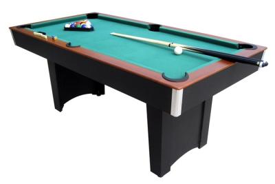 China Economical Pool Game Table Easy Assemble Silver Plastic Corner For Family Fun for sale