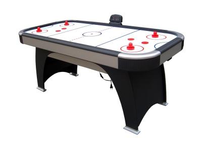China Entertainment 72 inches electric air hockey table with Durable plastic Corner for sale