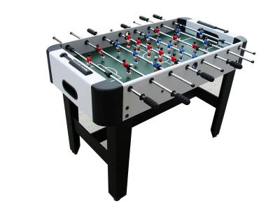 China Promotional Football Game Table MDF Kids Soccer Table With Big Plastic Corner for sale