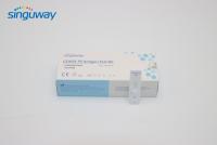 China COVID-19 Antigen Rapid Test Cassette Colloidal Gold Nasal Saliva Swab 20-30min for sale