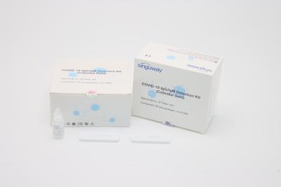 China One Step 15 Minute Antibody Rapid Test Kit IgM IgG Cassette CE ISO9001 for sale