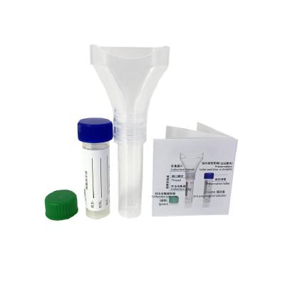 China Disposable Saliva Specimen Collection Kit 5mL Virus Sampling Tube for Nasopharyngeal Nose Swab for sale