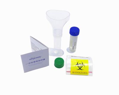 China Singuway PP Viral Transport Medium Tube 5ml 10ml Saliva Collection Funnel CE ISO13485 for sale