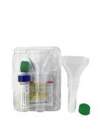 China Class I Saliva Collector Disposable Virus Sampling Kit ISO13485 With 10ml Funnel for sale