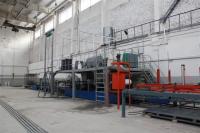 China Automatic Magneisum Oxide Roof Tile Making Machine for 3mm - 6mm Adjustable Thickness for sale