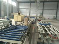 China Straw Color Wave Roof Tile Making Machine for Mgo / Mgcl / Fiber Glass Mesh Raw Material for sale