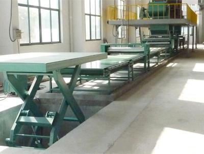 China Mgo Board Production Line , Large Format Lightweight Wall Panel Machine for sale
