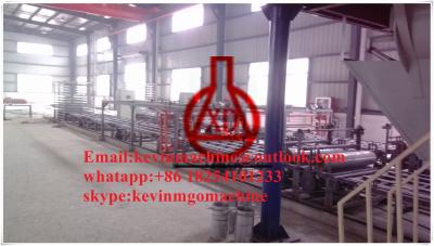 China China Automatic fireproof mgo Board production line With Larger Capacity 1500 sheets for sale