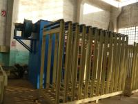 China GRC Gypsum Board Production Line with Double Roller Extruding Technology for sale