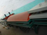 China Full Automatic Fiber Glass Magnesium Oxide Sheet  Construction Material Making machine  Larger Capacity   1500 Sheets for sale