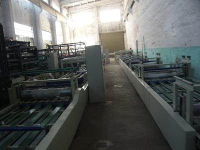 China Semi Automatic Fiber Glass Magnesium Oxide Sheet  Construction Material Making machine  Larger Capacity   1500 Sheets for sale
