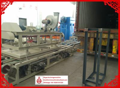 China High Speed Glass Magnesium Oxide Board Production Line for Sawdust / Crushed Plant Straw Materials for sale