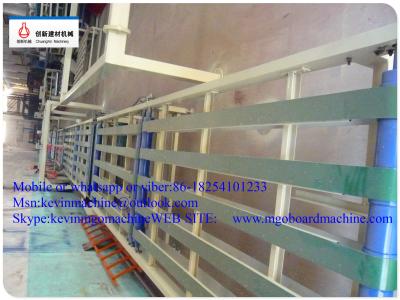 China CE Magnesium Oxide Board Production Line for 1300mm Width Unlimited Length for sale