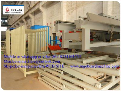 China Advanced Process High Automatic MgO Board Production Line With PLC Control System for sale
