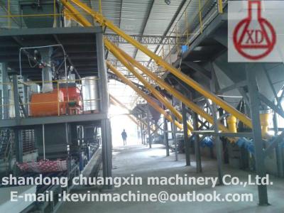 China Magnesium Oxide Board Making MgO Board Production Line 25m * 1.58m * 1.8m for sale