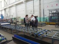 China 1300mm Width Wall Decorative Panel  Magnesium Oxide Board Production Line CE for sale