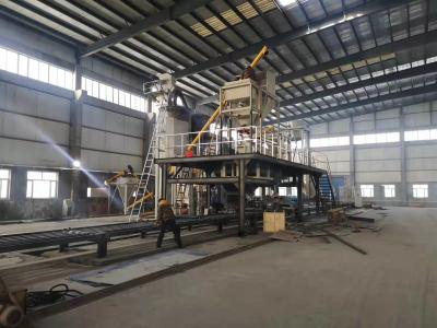 China CE Environment-friendly MgO Board Production Line Fully Automatic With Fireproof Embossed Door for sale