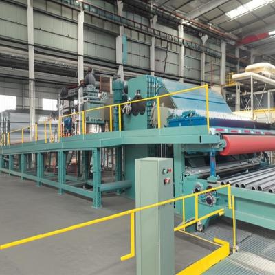 China 1.2-1.5g/cm3 Density Fiber Cement Board Production Line with Adjustable Panel Width and Water Raw Material for sale