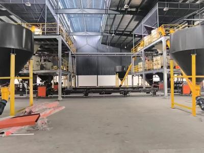 China Wall Panel Forming Machine Offering XPS Insulation Tile Backer Board Production Line for sale