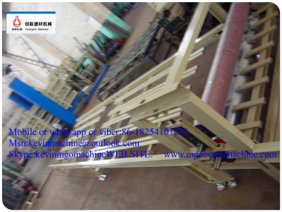 China Glazed / PET Film Coated MGO Waves Roof Tile Making Machine Roof Sheet Machine 6mm Thickness for sale