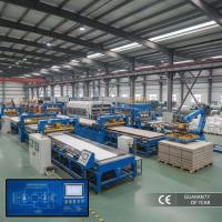 China 2000sqm Fiber Cement Board Production Line Incorporating Standard CE and Guaranty 1 Year Optimized for Consistent Board for sale
