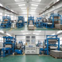 China High Automation With PLC Control System Fiber Cement Board Production Line 200kw Annual Capacity 2-8 Million Sqm Material Handling for sale