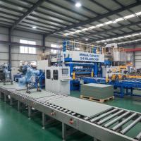 China Annual Capacity 2-8 Million Sqm Semi-Automatic Fiber Cement Sheet Manufacturing Line Featuring High Automation With PLC Control System for sale