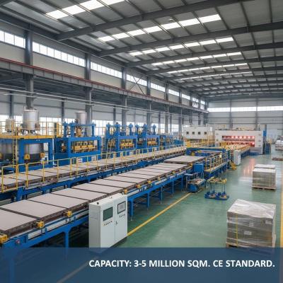 China Capacity 3-5 Million Sqm Custom Fiber Cement Panel Production Line CE Standard Ensuring Consistent and Panel Fabrication for sale