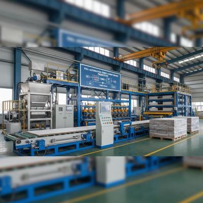 China Full Automation Fiber Cement Board Production Line CE Standard 200kw Power Designed for Industrial Scale Manufacturing for sale