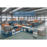 China Full Automation Fiber Cement Sheet Manufacturing Line Voltage 380V Production Equipment for Durable Construction Materials for sale