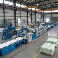 China Capacity 600 Sheets 8 Hour MgO Board Production Line Featuring Board Width 600 1220mm and Dimensions 1.22 2.44 for Output for sale