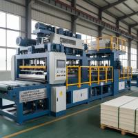 China Adjusted Colour Sulfate Mgo Board Machine 1.22 2.44 Heavy Duty Machinery for Producing Fire Resistant Construction Boards for sale