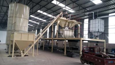 China Fully Automatic XPS Backer Fiber Cement Wall Panel Production Line for sale