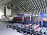 China 6 Layer Fiber Glass Mesh Sanding Mgo Board Production Line Producing Wall Panels for sale
