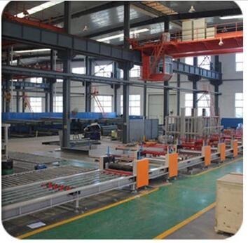 China 2400 - 24000mm Board Length Fully Automatic MGO Board Machine With Vermiculite Raw Materials for sale