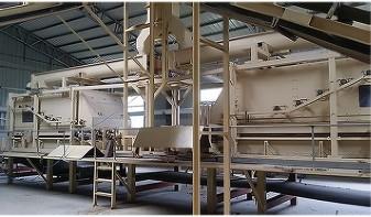 China 0.6-1.2g/cm3 Density Straw Board Machine PLC Control System for sale