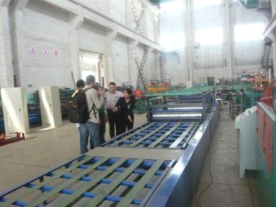 China 3-30mm Board Thickness MgO Board Production Line with Fire Resistance A1 Grade and Board Width 600-1220mm for sale