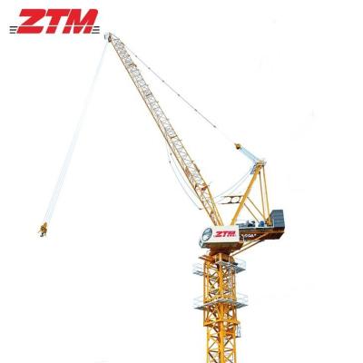 China ZTL466 Luffing Tower Crane 25t Capacity 60m Jib 4.7t Tip Load Hoisting Equipment for sale