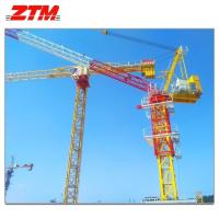 China ZTL466 Luffing Tower Crane 25t Capacity 60m Jib 4.7t Tip Load Hoisting Equipment for sale