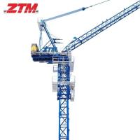 China ZTL756 Luffing Tower Crane 32t Capacity 60m Jib Length 9.5t Tip Load Hoisting Equipment for sale