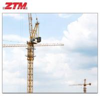 China ZTL286 Luffing Tower Crane 14t Capacity 55m Jib 2.2t Tip Load Frequency Control for sale