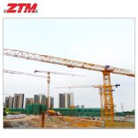 China ZTT466B Flat Top Tower Crane 26t Capacity 70m Jib 5.5t Tip Load Construction Hoist for sale