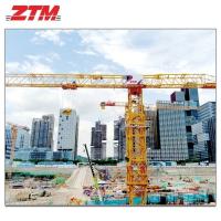 China ZTT466B Flat Top Tower Crane 20t Capacity 70m Jib 5.5t Tip Load Construction Hoist for sale